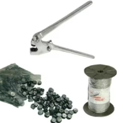 Jual paket kawat segel PLN lengkap - kawat segel tang segel dan timah 1 ...