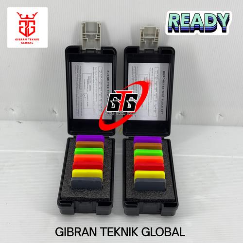 Jual Durometer Test Block Kit Shore A Hardness Tester Rubber Plastic ...