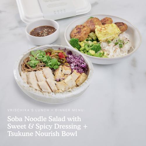 Jual Lunch + Dinner Menu Metabolism Reset Meal Plan Collab with Dr. Vrischika Bella: Soba Noodle ...