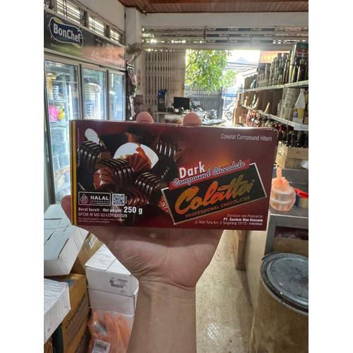 Jual Chocolate Compound Colatta / Dark Chocolate Compound Colatta ...