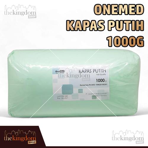 Jual Onemed Kapas Putih 1000g Pembalut 1kg Cotton P3K - Jakarta Utara ...