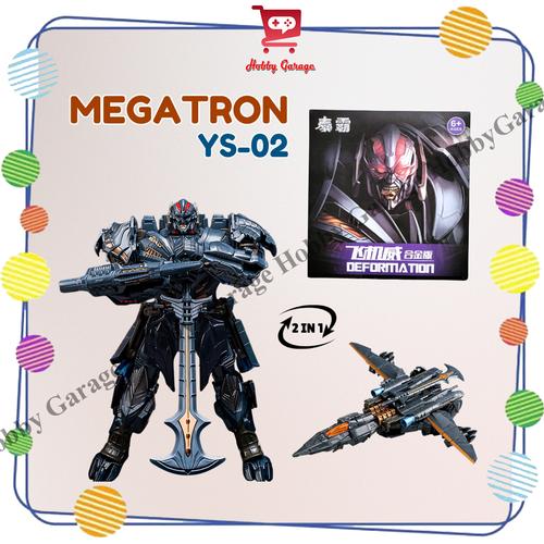 Jual Action Figure Transformers Deformation Robot Megatron YS02 Pesawat ...