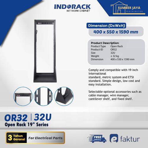 Jual Open Rack 32U OR32 - Rack Server OR Series - Kota Surabaya ...