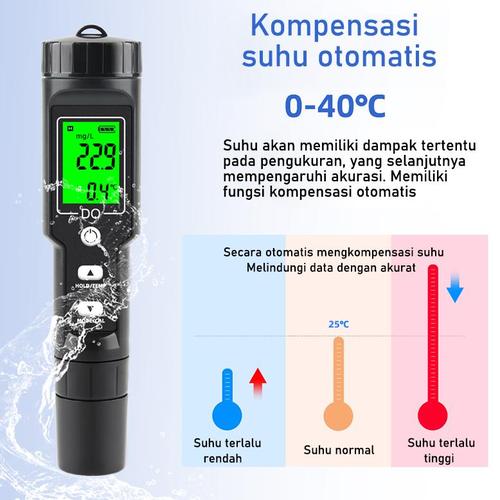 Jual Alat Ukur Kadar Oksigen Air Dissolved Oxygen Analyzer Tester ...