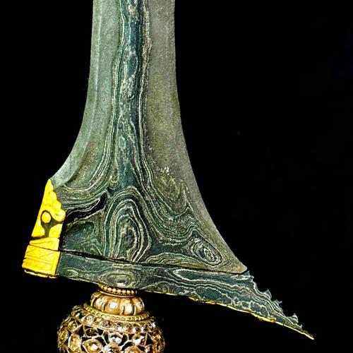 Jual Keris Jalak Ngore Kinatah Makoro Tangguh PB Garap Dalem Keraton ...