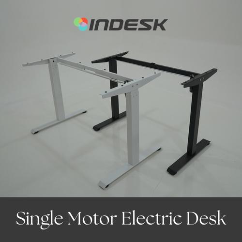 Jual Meja Elektrik Standing Desk INDESK by TenX Wood Edition - Hitam ...