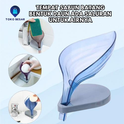 Jual Leaf Soap Tempat Sabun Unik Bentuk Daun Tatakan Sabun Mandi Batang ...