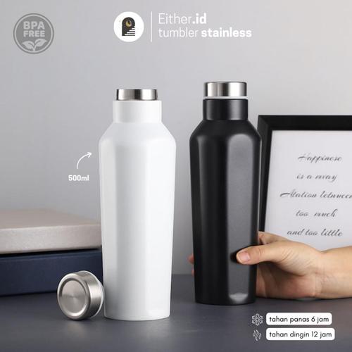 Jual Either.id - Tumbler Minum Botol Minum Aesthetic Water Bottle ...