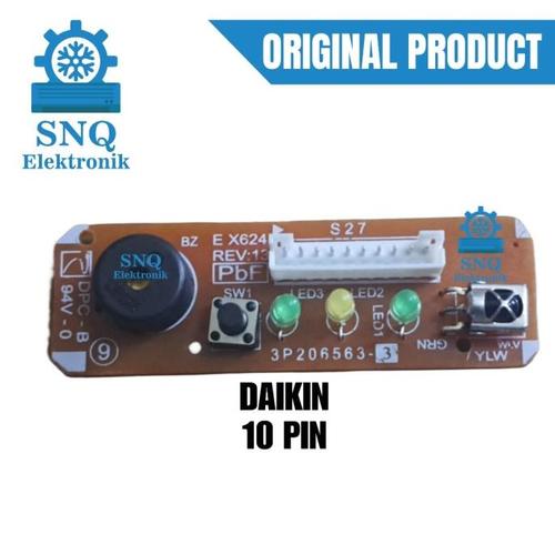 Jual Sensor AC Daikin 10 pin - PCB Modul Receiver AC Daikin pin 10 ...