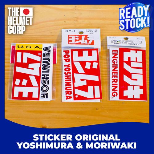 Jual STICKER YOSHIMURA & MORIWAKI SERIES ORIGINAL STICKER JAPAN ...
