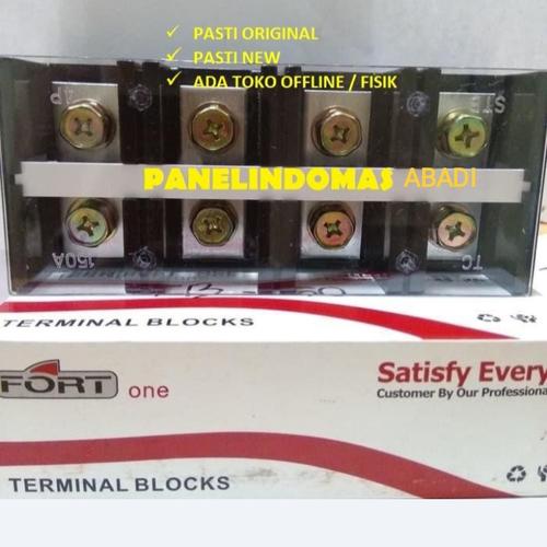 Jual TERMINAL BLOCK BLOK 150A 4POLE TC-1504 / TC1504 FORT - Jakarta Pusat - panelindomas abadi ...