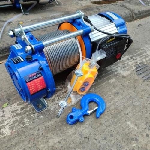 Jual KATROL ELECTRIC WINCH elektric wire 600-1200 kg X 20 meter 3 Phase ...