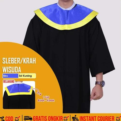 Jual new KERAH WISUDA / SLEBER TOGA WISUDA / JUBAH WISUDA / TOGA WISUDA ...