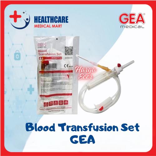 Promo ECERAN 1Pcs - Blood Transfusion Set GEA - Blood Set - Set ...