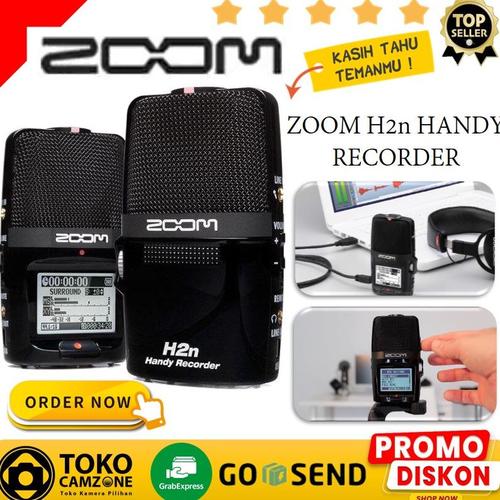 Jual ** Zoom H2n 2-Input / 4-Track Portable Handy Recorder with Onboard ...