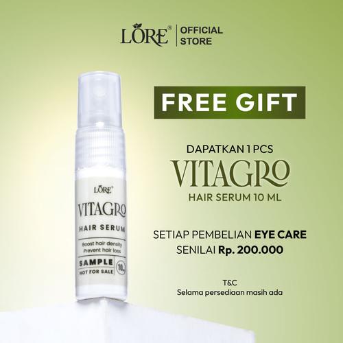 Promo [GIFT] Sample LORE Vitagro Hair Serum - Hair Growth Serum Penumbuh Rambut Redensyl Pro ...