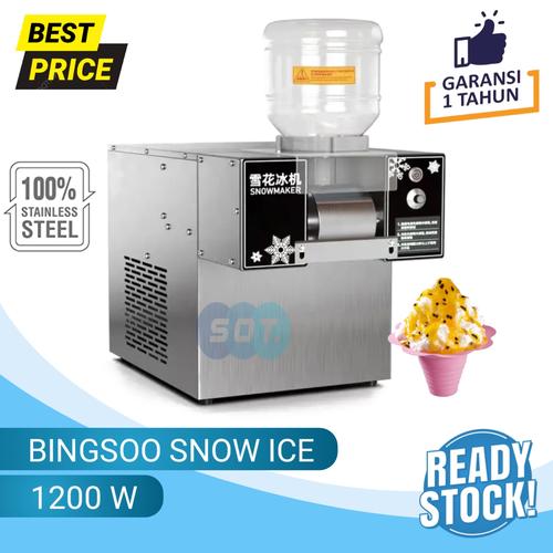 Jual Mesin Pembuat Es Bingsoo Snow Ice machine Bingsoo Mesin Es Bingsoo ...