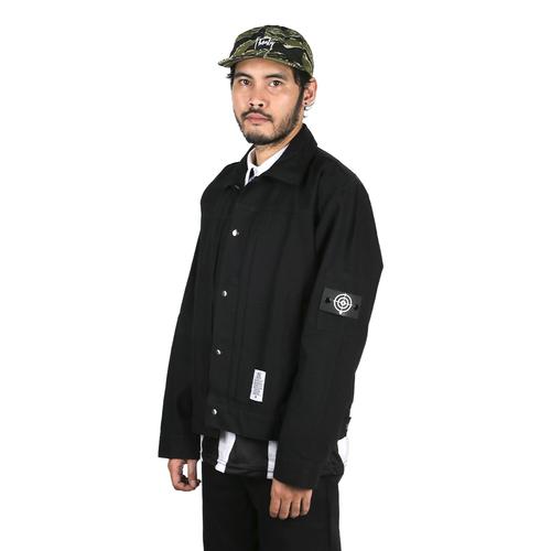 Jual SV.Brands - Trucker Black Jacket - Jaket Outwear Pria Wanita - M ...