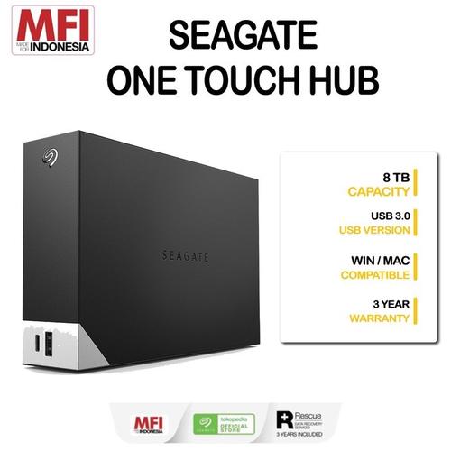 Jual Seagate One Touch Desktop Hub / HDD 8TB / Hardisk Eksternal / USB3 ...