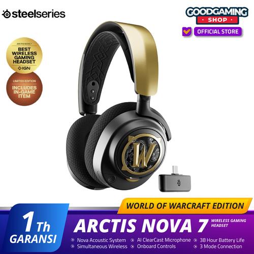 Promo Steelseries Arctis Nova 7 Wireless WOW World of Warcraft Edition ...