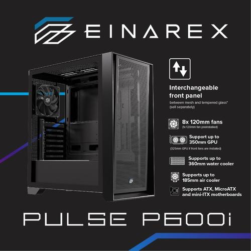 Promo Einarex Pulse P600i Gaming PC Case Cicil 0% 3x - Jakarta Pusat - PT.SEMPURNA UTAMA | Tokopedia