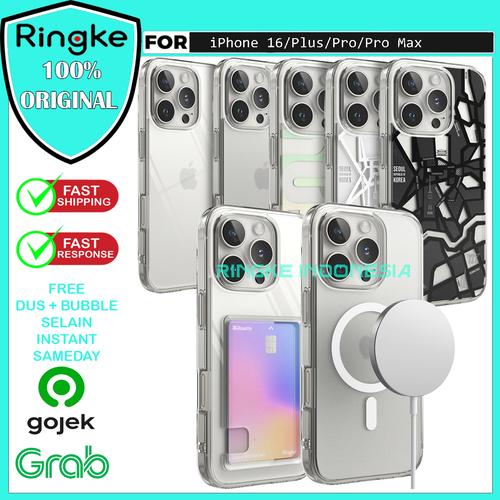 Jual Case iPhone 16 Pro Max Plus 16 Ringke Fusion MagSafe Magnetic Card ...