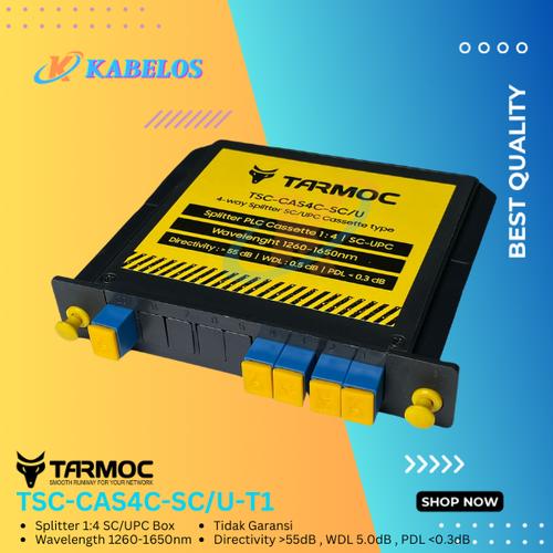 Jual Tarmoc Splitter FO 1:4 SC/UPC | Splitter 1:4 Box Cassette Fiber ...