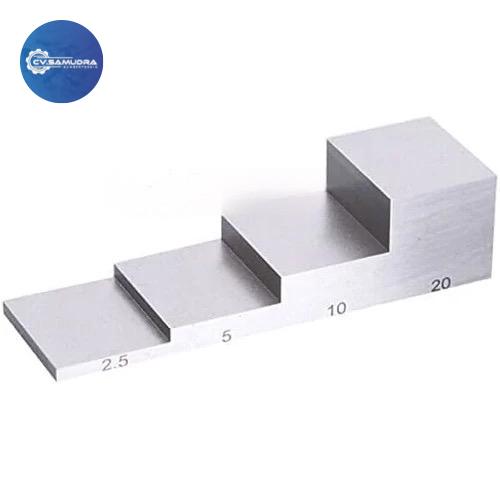 Jual Ultrasonic Test Block 2.5-20mm Calibration Ultrasonic 4 Step Set ...