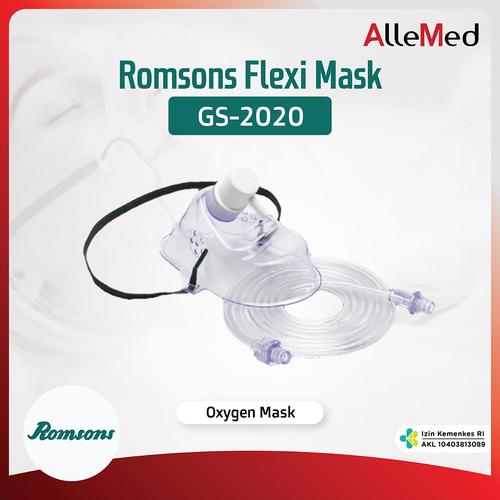 Jual Romsons Flexi Mask Oksigen Mask - Child - Kota Surabaya - AlleMed ...
