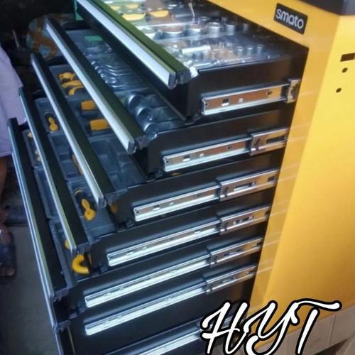 Jual ADA READY Tool kit set tool trolley 7 laci roller cabinet 7 kunci 221 Pcs SMATO - Jakarta ...