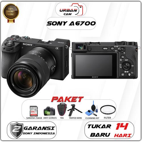 Promo Sony Alpha A6700 KIT E 18-135mm f3.5-5.6 OSS / SONY A6700 BODY ...