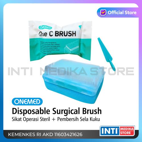 Promo ONEMED - Sikat Operasi Bedah STERIL + Pembersih Sela Kuku Medis ...