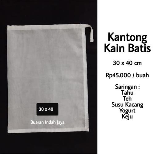 Jual ANN Kantong Kain Saringan Tahu - Jakarta Barat - sachiko-1 | Tokopedia