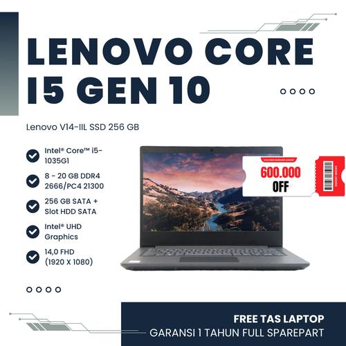 Jual Promo Laptop Diskon - Lenovo V14-IIL [Core I5-1035G1 | RAM 20GB ...