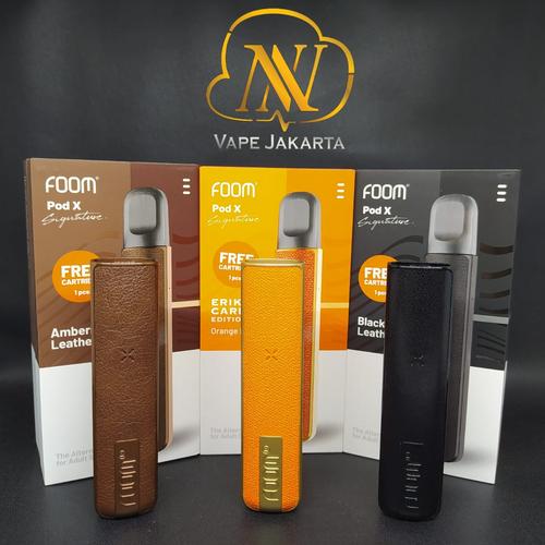 Jual Foom Pod X Signature Leather Series by Foom - Authentic - Orange ...