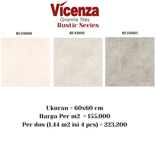 Jual Granite Tile Vicenza 60x60 Rustic Motif Semen - RUE6010 - Jakarta ...