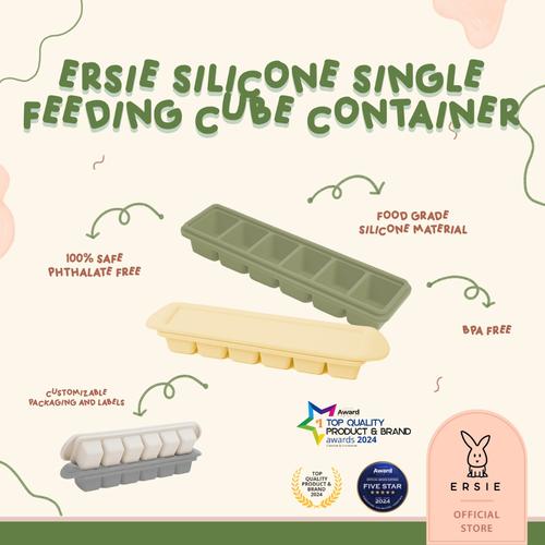 Jual Ersie Silicone Single Feeding Cube Container | Cetakan Tempat ...