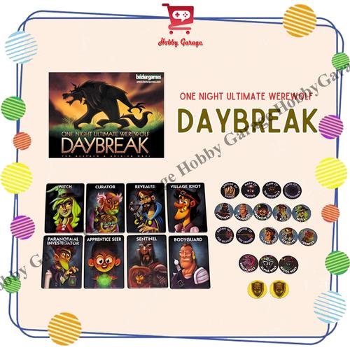 Jual Board Game One Night Ultimate Werewolf Daybreak Game Card Games ...
