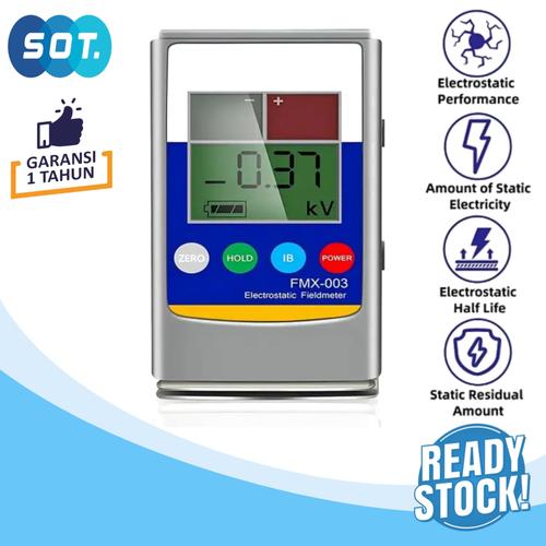 Jual FMX-003 ESD Test Meter/ Electrostatic Field meter Handheld simco ...