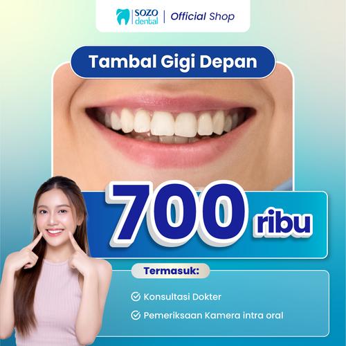 Promo Tambal Gigi Depan + Konsultasi Dokter + Pemeriksaan Dengan Kamera Intra Oral [Voucher ...