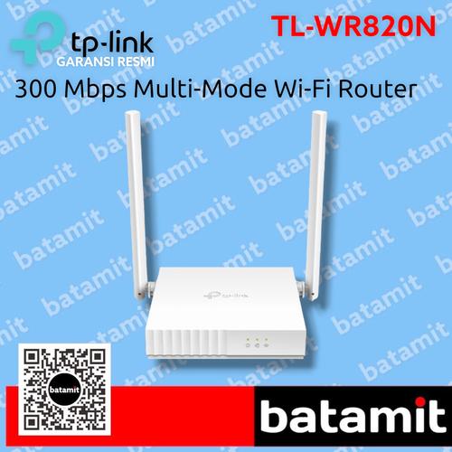 Jual TP-LINK TL-WR820N - 300Mbps Multi-Mode Wi-Fi Router - TPLINK WR ...