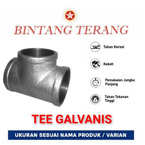 Jual Tee Besi Galvanis 4" / Tee 4" Besi drat - Kota Surabaya ...