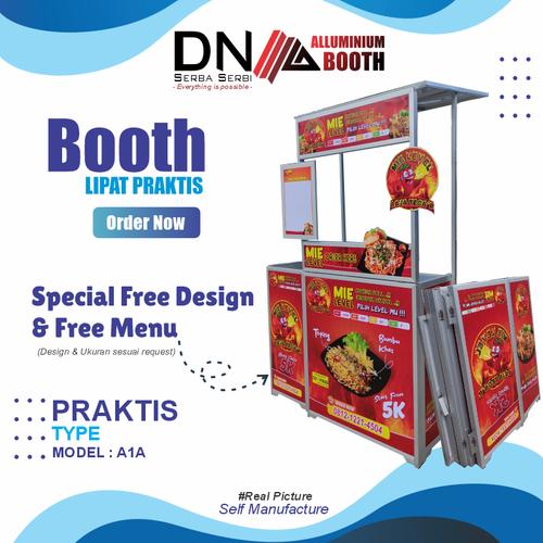Jual MG l Booth Alluminium Special Atap [MURAH][TERMURAH][GEROBAK][LIPAT][PRAKTIS] - ATAP ...