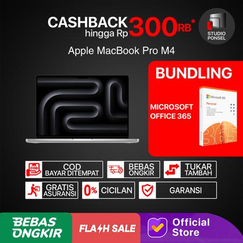 Promo Apple MacBook Pro M4 Pro Max 16-Inch 1TB 512GB SSD RAM 46GB 36GB ...