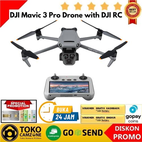 Jual DJI Mavic 3 Pro Drone with DJI RC Flagship Triple-Camera Drone ...