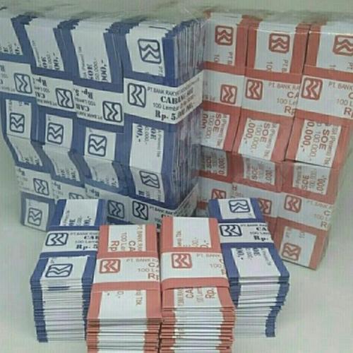 Jual ban pengikat uang kertas bank 1 pres 300 lembar - Jakarta Barat ...