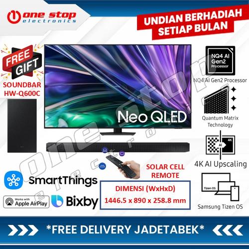 Promo SAMSUNG 65QN85D / QN85D Neo QLED 4K UHD Tizen OS Smart TV 65 Inch ...