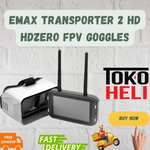 Jual EMAX Transporter 2 HD HDZero 5.8GHz Goggle Digital FPV Goggles - Kota Depok - muhammadaldy ...