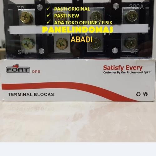 Jual TERMINAL BLOCK BLOK 200A 4POLE TC-2004 / TC2004 FORT - Jakarta Pusat - panelindomas abadi ...