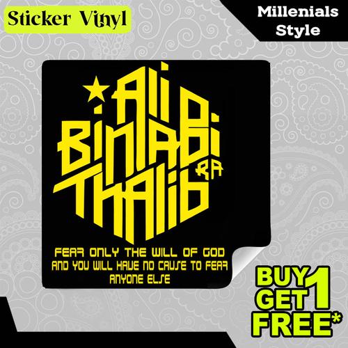 Jual Stiker Sticker Ali Bin abi Thalib RA Gambar Unik Desain Keren dan ...